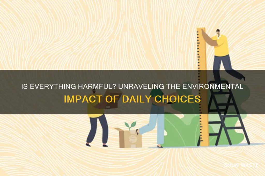 Is Everything Harmful? Unraveling The Environmental Impact Of Daily ...