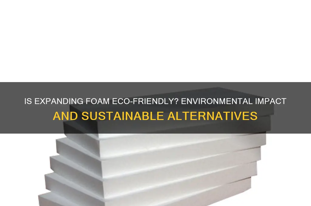 Is Expanding Foam Eco-Friendly? Environmental Impact And Sustainable ...