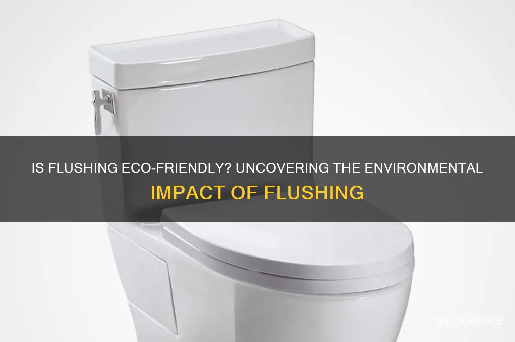Is Flushing Eco-Friendly? Uncovering The Environmental Impact Of ...