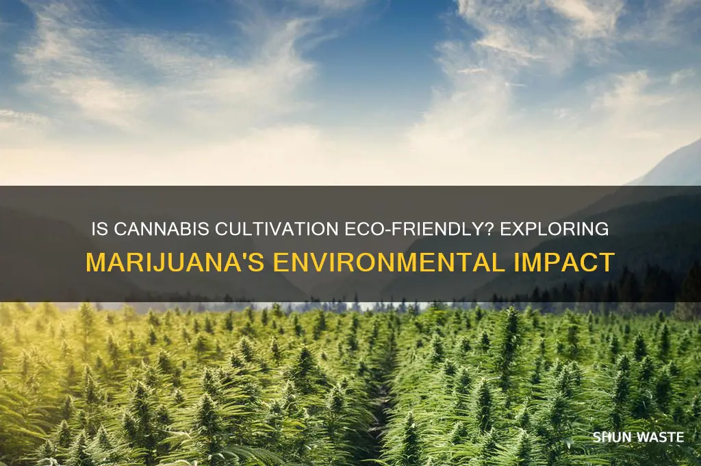 Is Cannabis Cultivation Eco-Friendly? Exploring Marijuana's ...