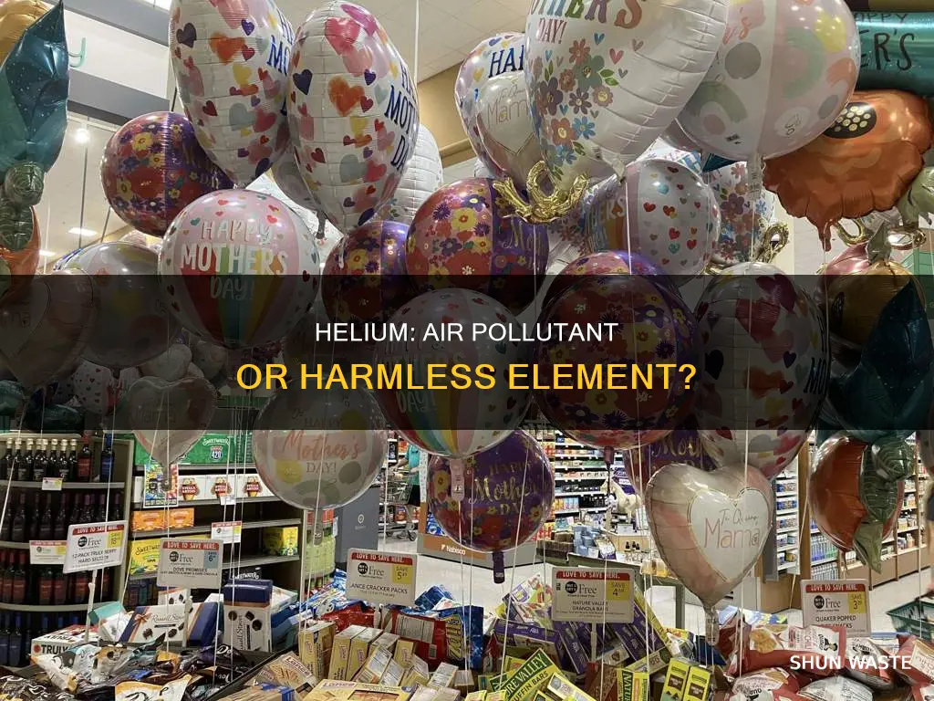 Helium: Air Pollutant Or Harmless Element? | ShunWaste