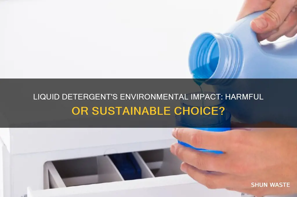 Liquid Detergent's Environmental Impact: Harmful Or Sustainable Choice ...