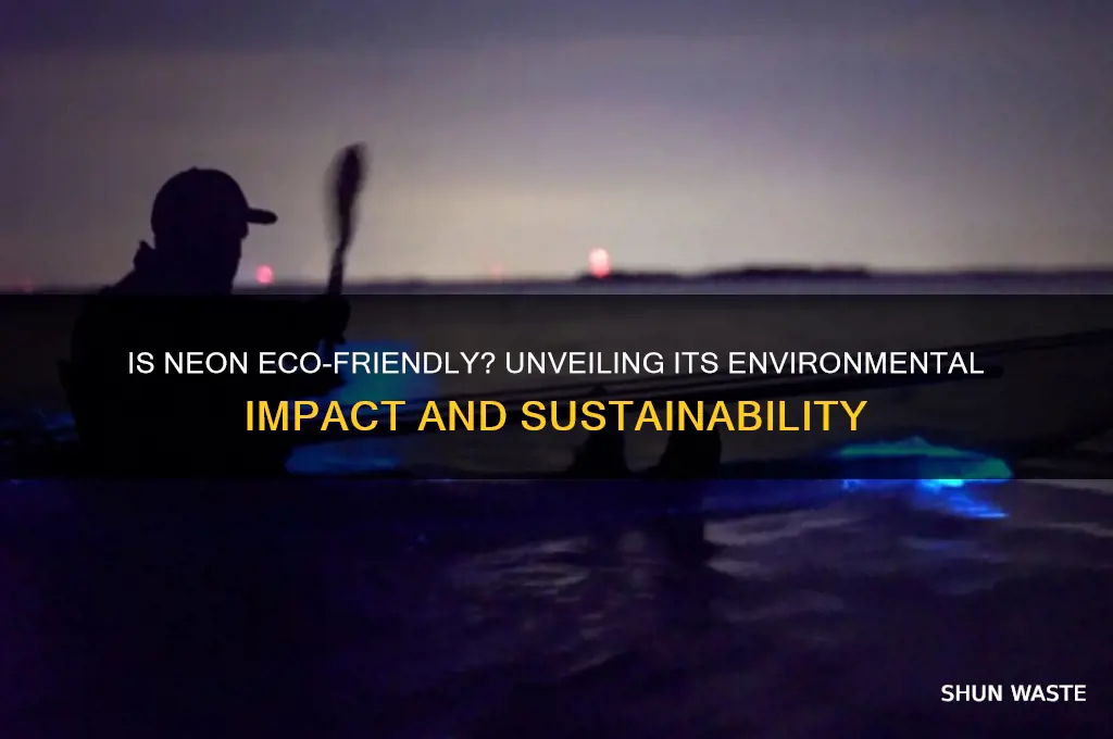 Is Neon Eco-Friendly? Unveiling Its Environmental Impact And ...
