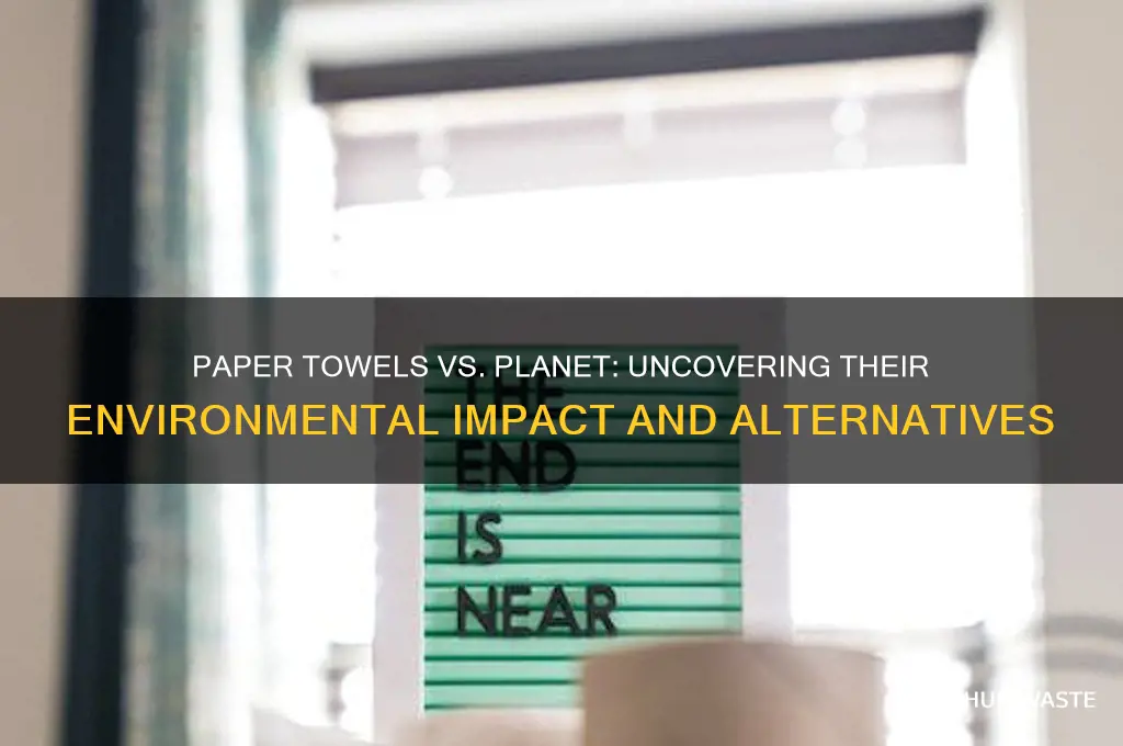 Paper Towels Vs. Planet: Uncovering Their Environmental Impact And ...