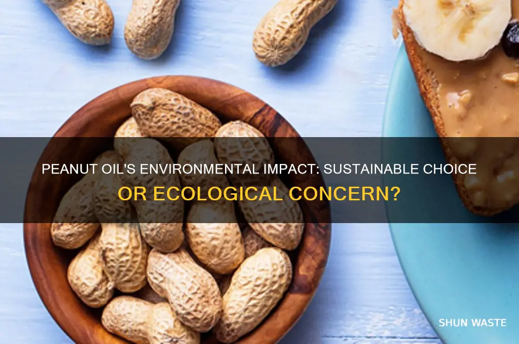 Peanut Oil's Environmental Impact: Sustainable Choice Or Ecological ...