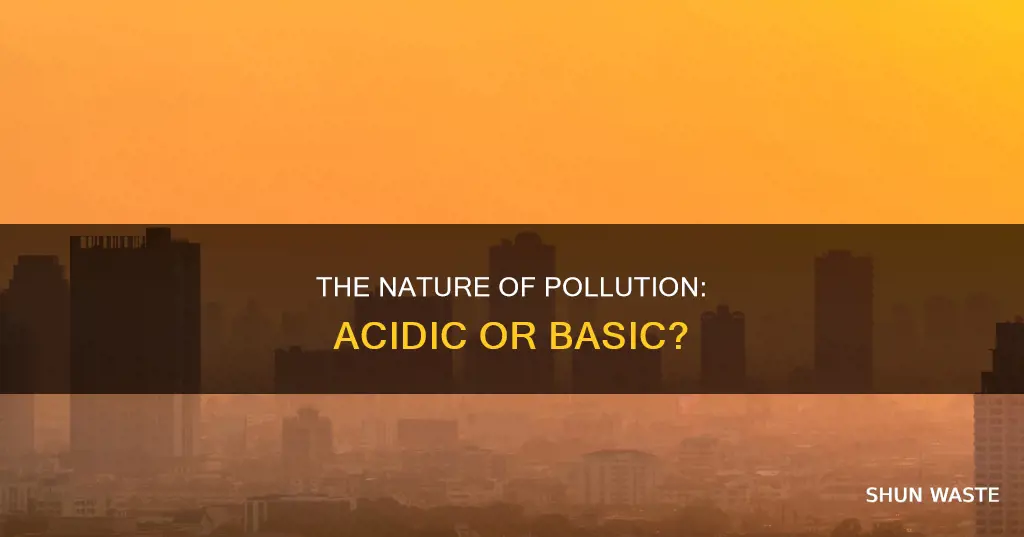 The Nature Of Pollution: Acidic Or Basic? | ShunWaste