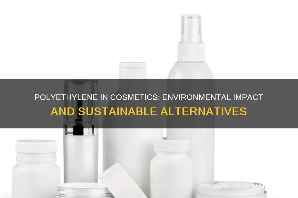 Polyethylene In Cosmetics: Environmental Impact And Sustainable ...