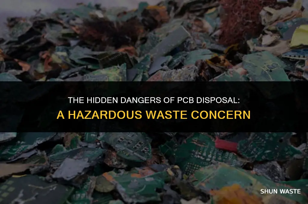 The Hidden Dangers Of Pcb Disposal: A Hazardous Waste Concern | ShunWaste