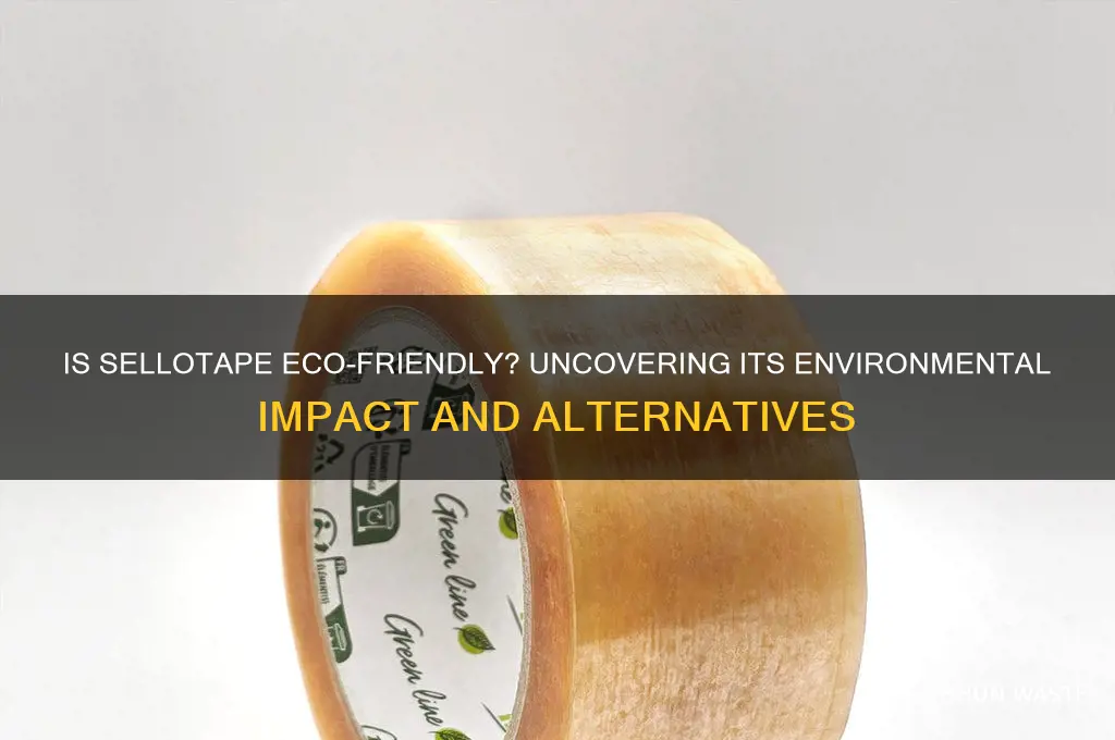 Is Sellotape Eco-Friendly? Uncovering Its Environmental Impact And ...