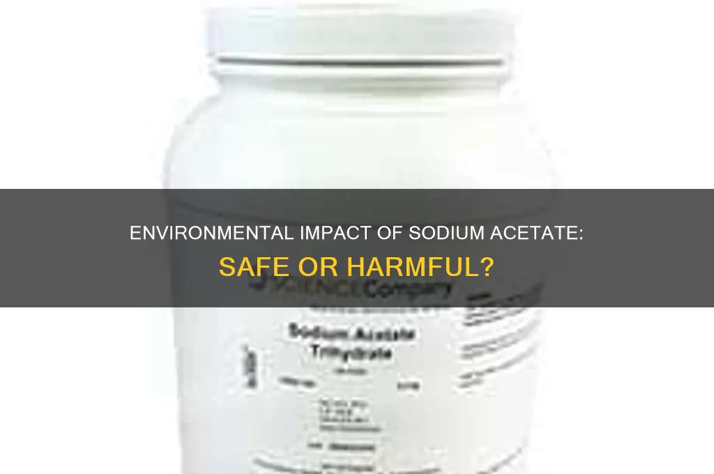 Environmental Impact Of Sodium Acetate: Safe Or Harmful? | ShunWaste