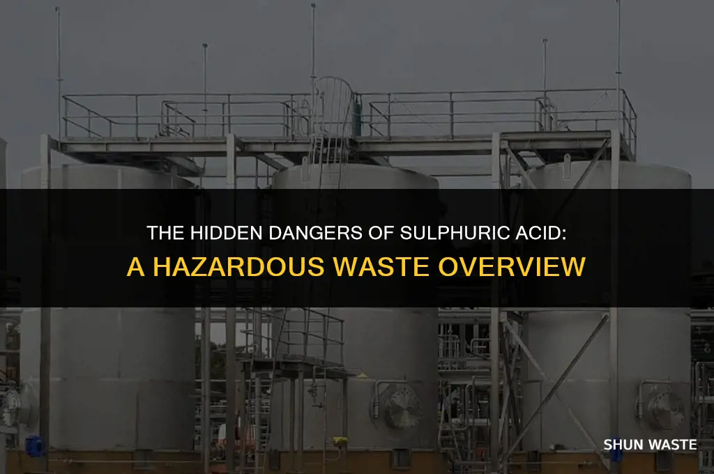 The Hidden Dangers Of Sulphuric Acid: A Hazardous Waste Overview ...
