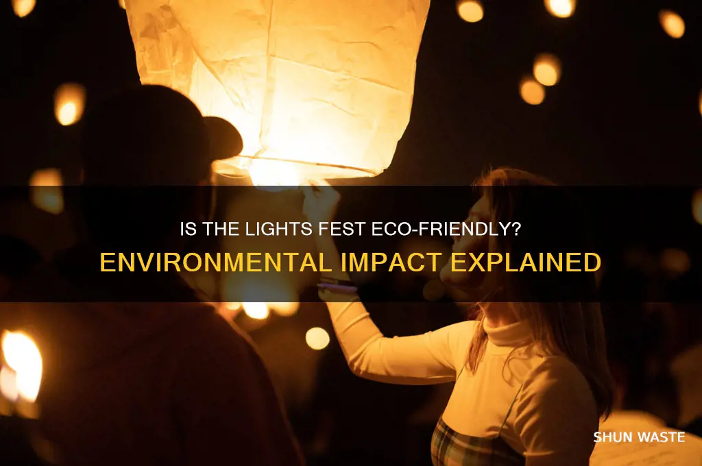 Is The Lights Fest Eco-Friendly? Environmental Impact Explained | ShunWaste