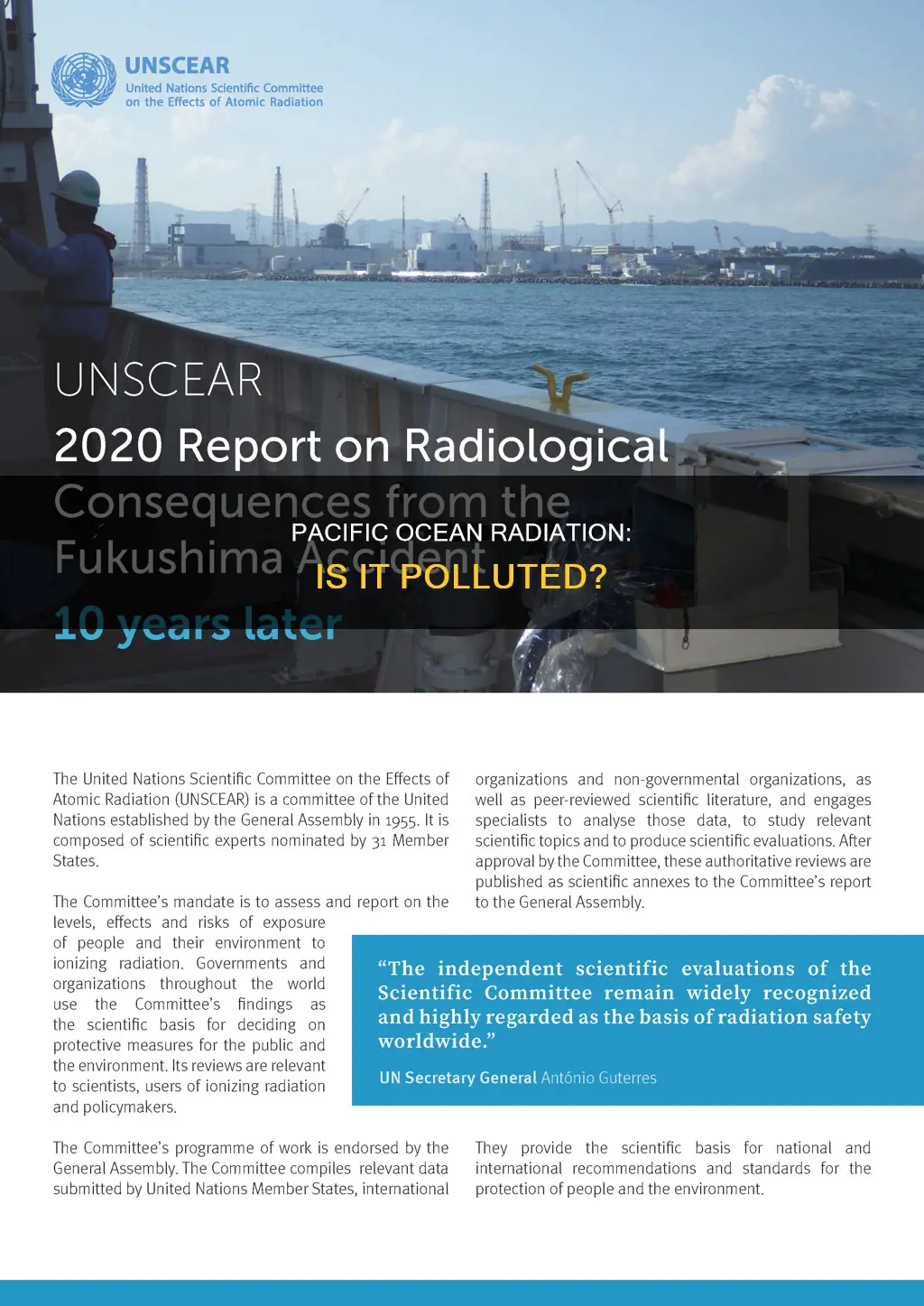 Pacific Ocean Radiation: Is It Polluted? | ShunWaste