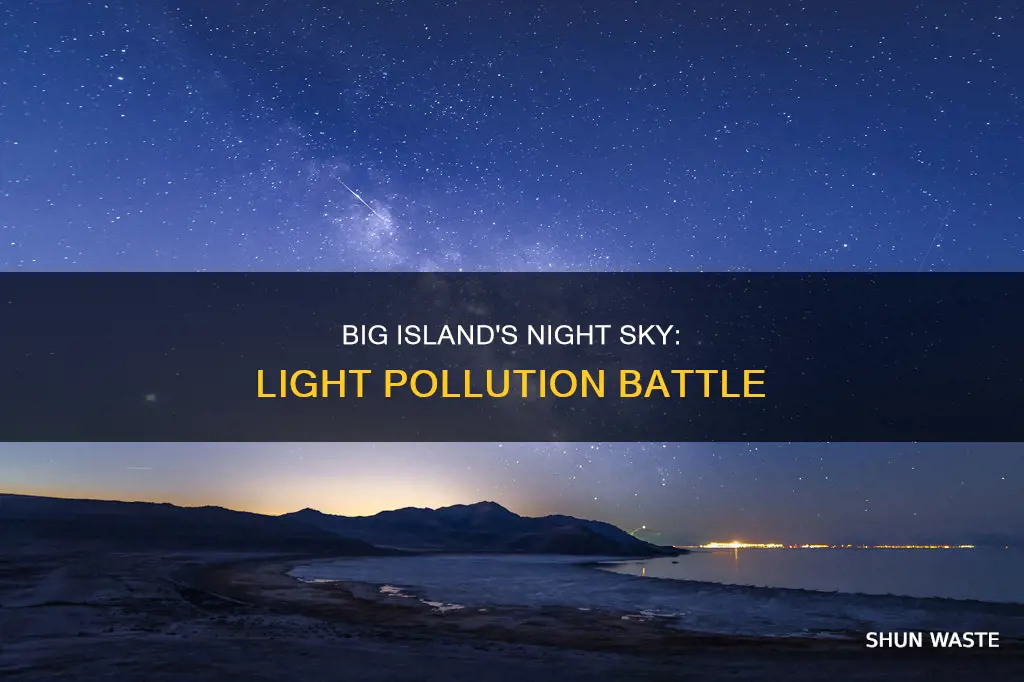 Big Island's Night Sky: Light Pollution Battle | ShunWaste