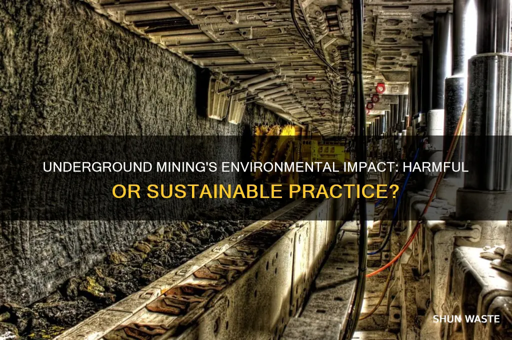 Underground Mining's Environmental Impact: Harmful Or Sustainable ...
