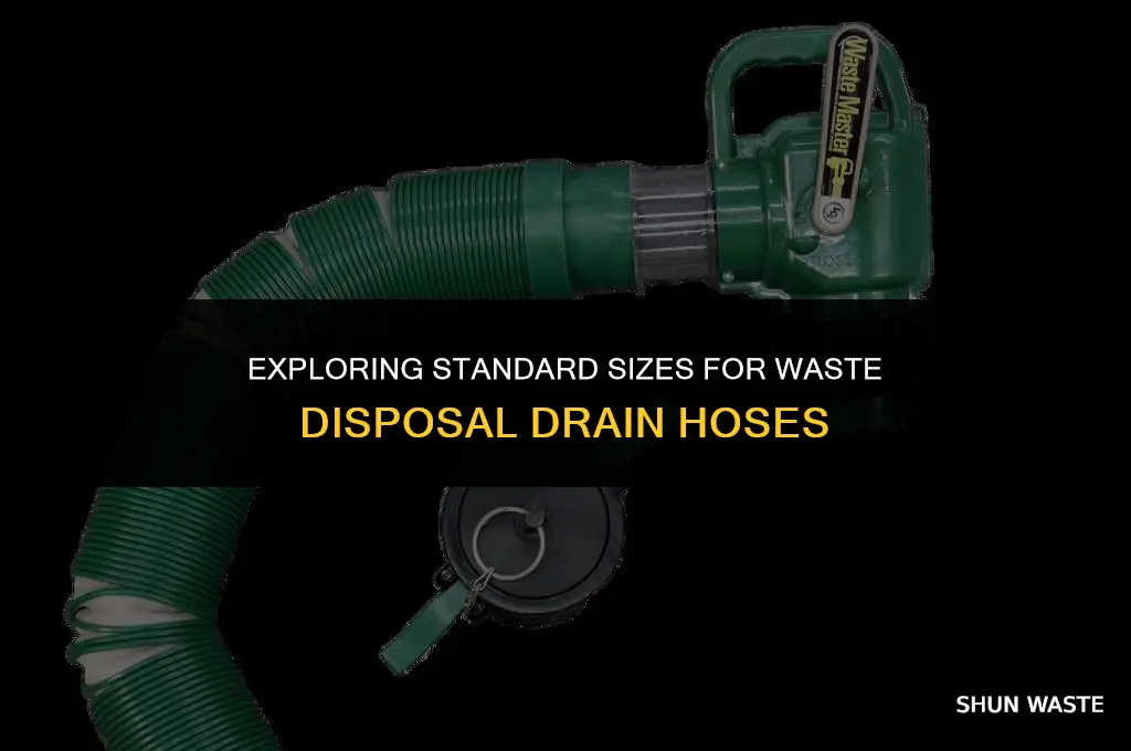 Exploring Standard Sizes For Waste Disposal Drain Hoses | ShunWaste