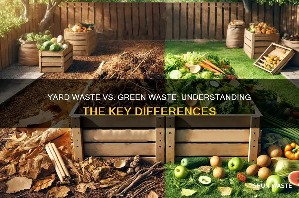 Yard Waste Vs. Green Waste: Understanding The Key Differences | ShunWaste