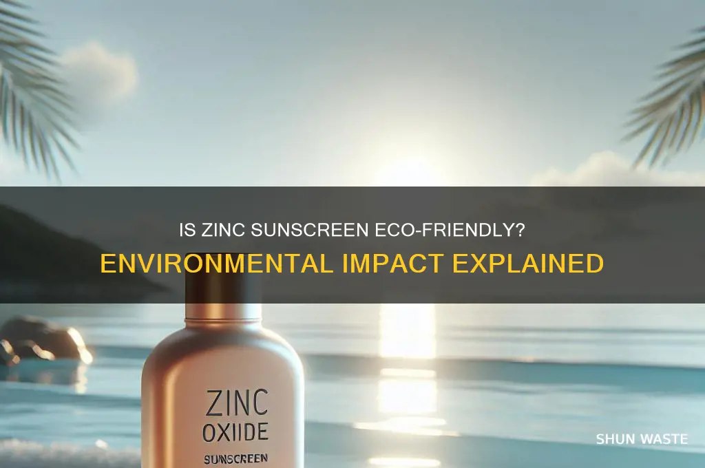 Is Zinc Sunscreen Eco-Friendly? Environmental Impact Explained | ShunWaste