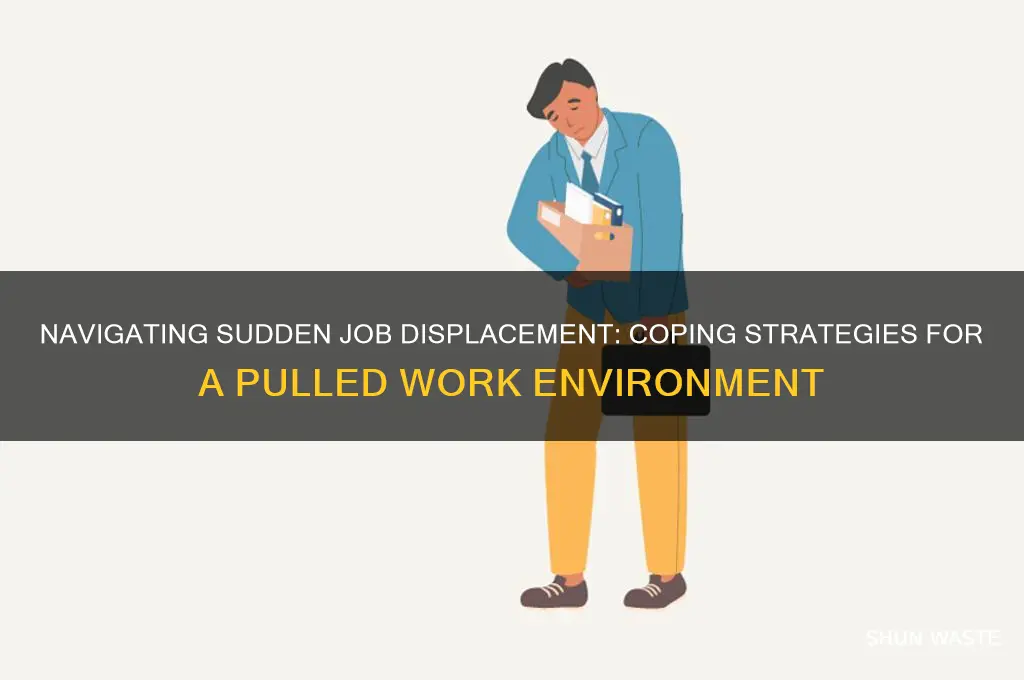 Navigating Sudden Job Displacement: Coping Strategies For A Pulled Work ...