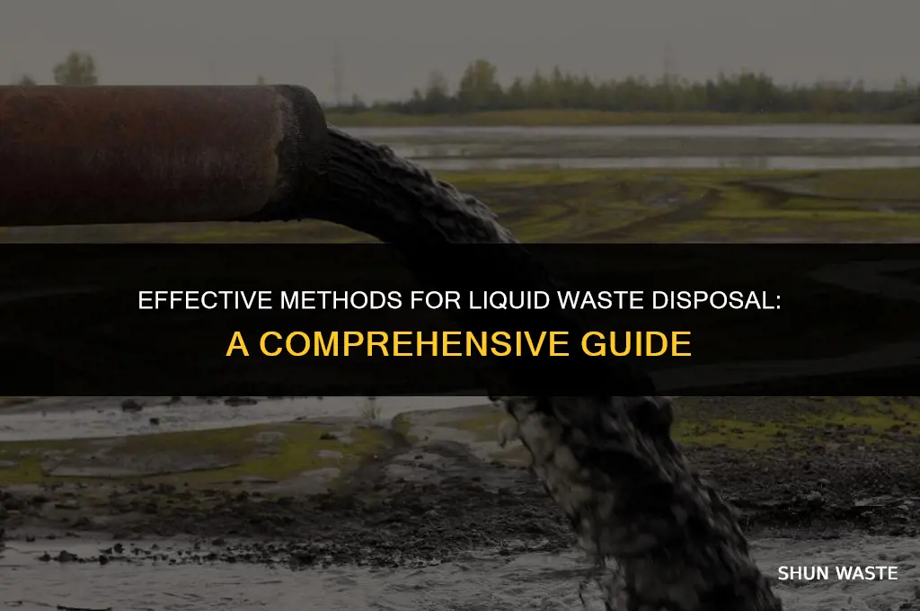 Effective Methods For Liquid Waste Disposal: A Comprehensive Guide ...