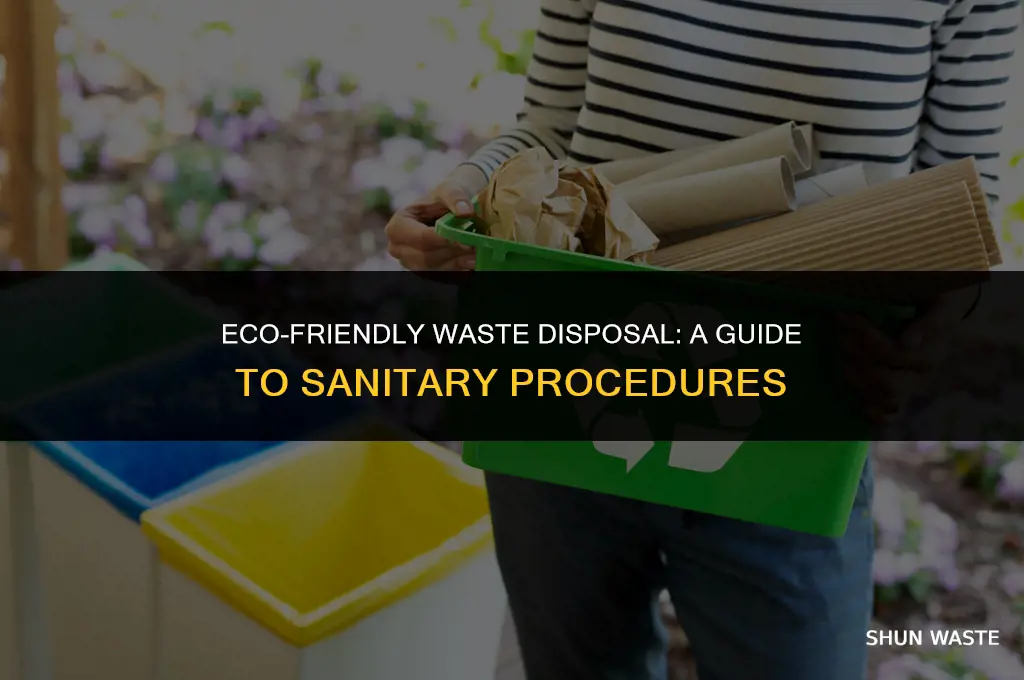 Eco-Friendly Waste Disposal: A Guide To Sanitary Procedures | ShunWaste