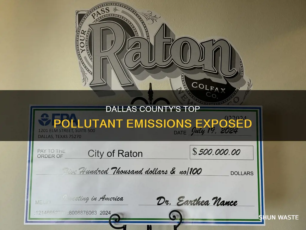 Dallas County's Top Pollutant Emissions Exposed | ShunWaste