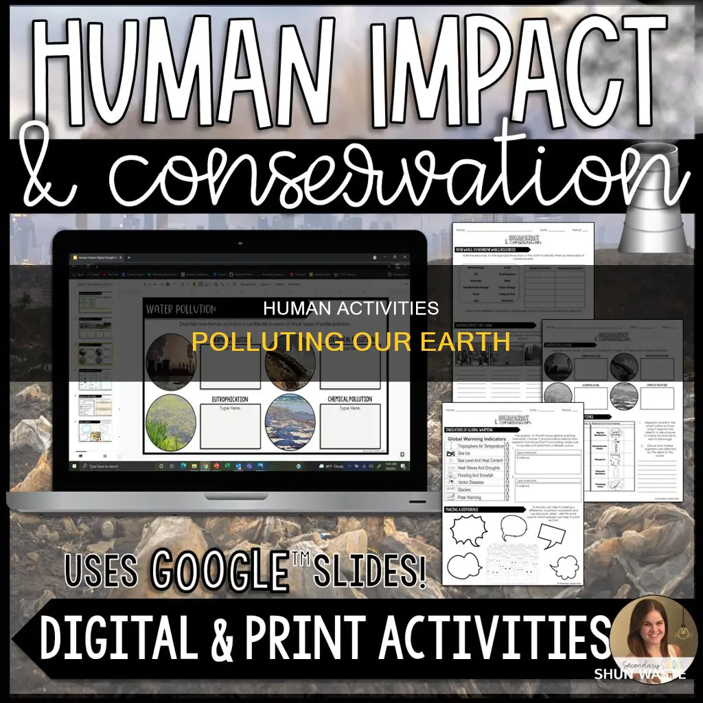 Human Activities Polluting Our Earth | ShunWaste