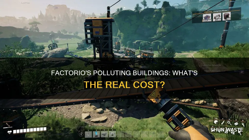 Factorio's Polluting Buildings: What's The Real Cost? | ShunWaste