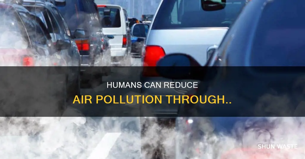 Humans Can Reduce Air Pollution Through.. | ShunWaste