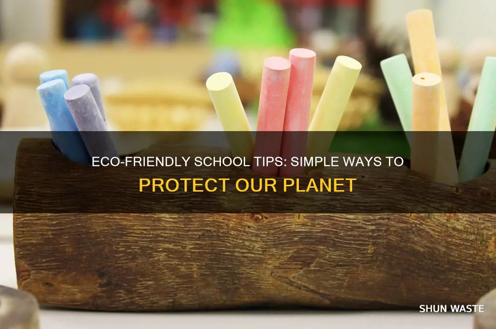 Eco-Friendly School Tips: Simple Ways To Protect Our Planet | ShunWaste
