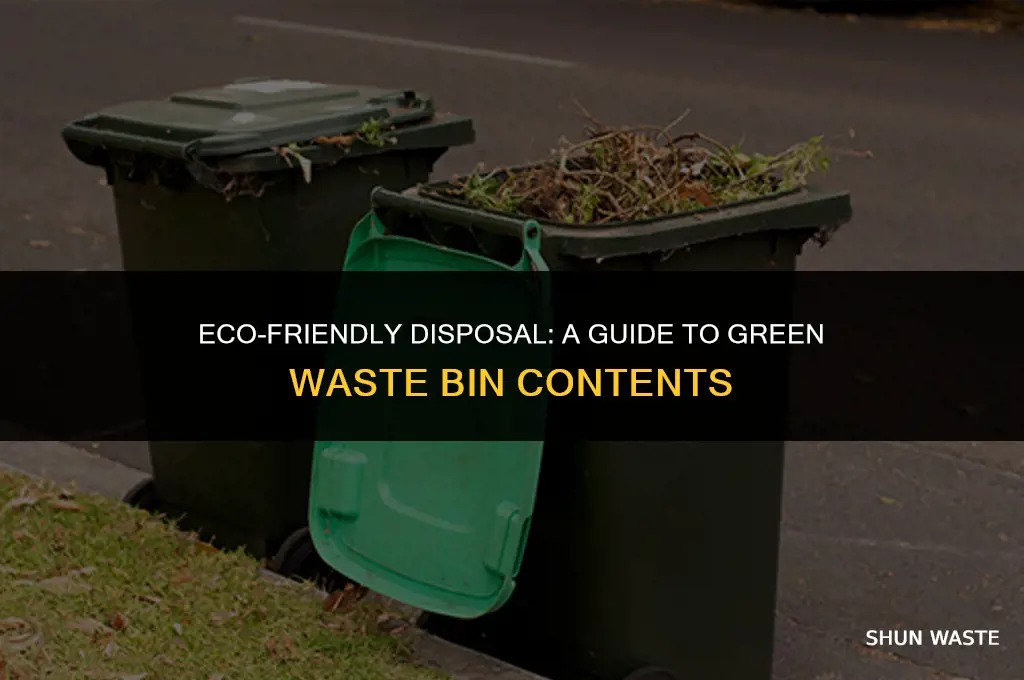 Eco-Friendly Disposal: A Guide To Green Waste Bin Contents | ShunWaste