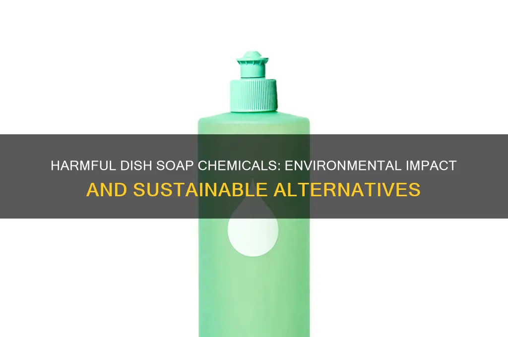 Harmful Dish Soap Chemicals: Environmental Impact And Sustainable ...