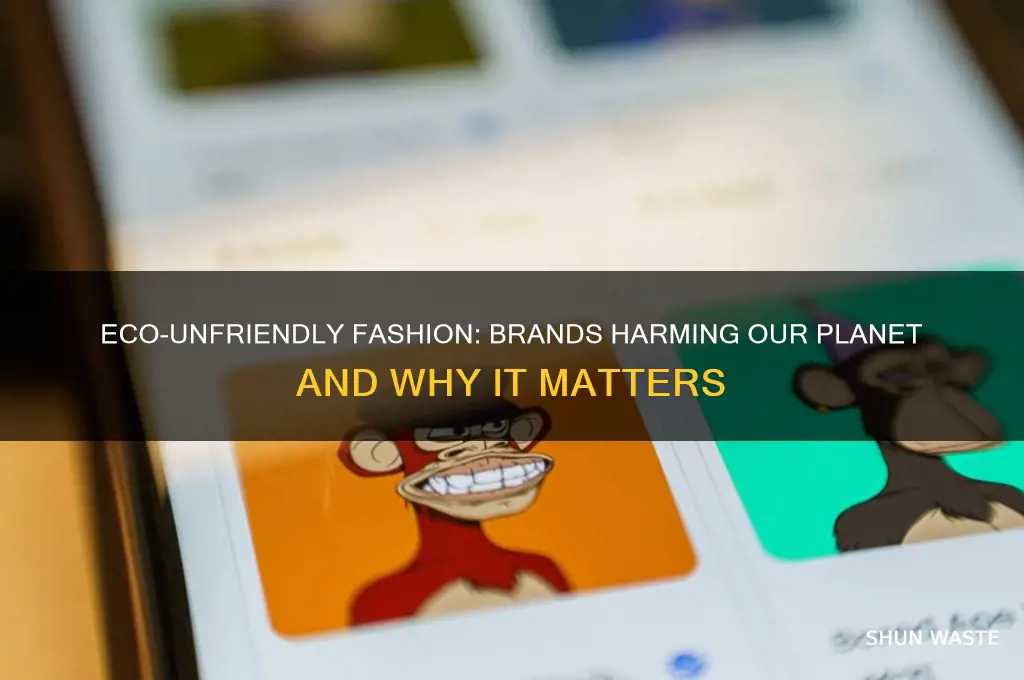 Eco-Unfriendly Fashion: Brands Harming Our Planet And Why It Matters ...