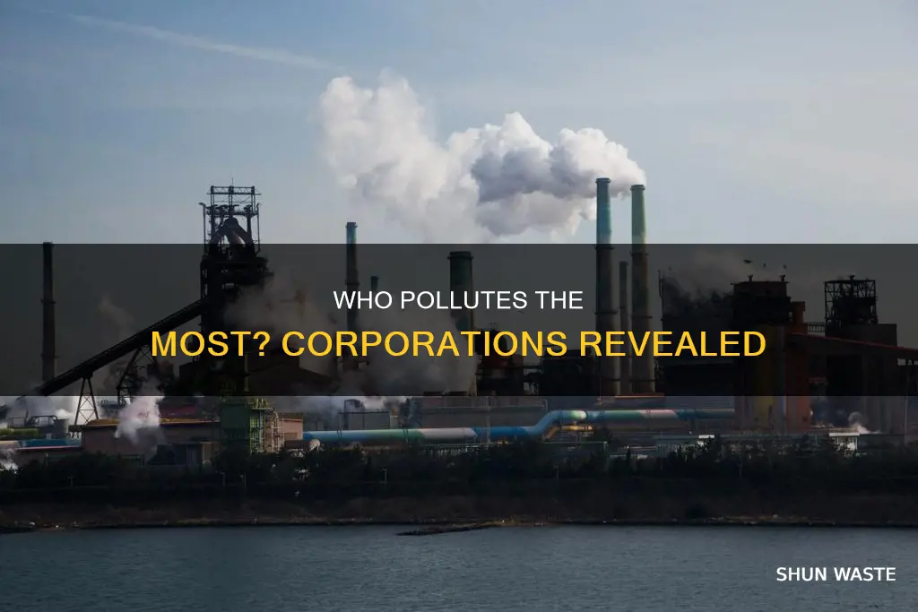 Who Pollutes The Most? Corporations Revealed | ShunWaste