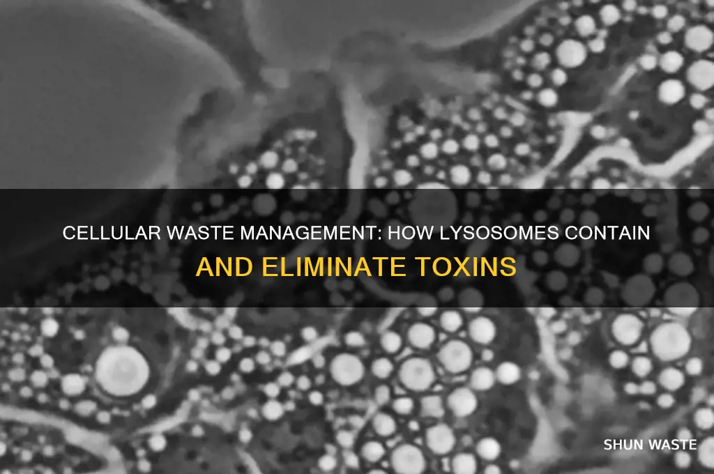 Cellular Waste Management: How Lysosomes Contain And Eliminate Toxins ...