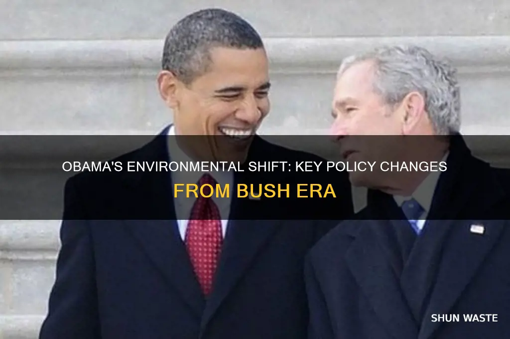 Obama's Environmental Shift: Key Policy Changes From Bush Era | ShunWaste