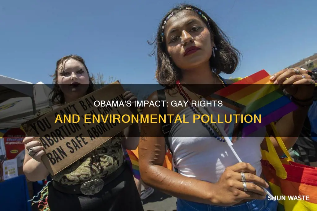 Obama's Impact: Gay Rights And Environmental Pollution | ShunWaste