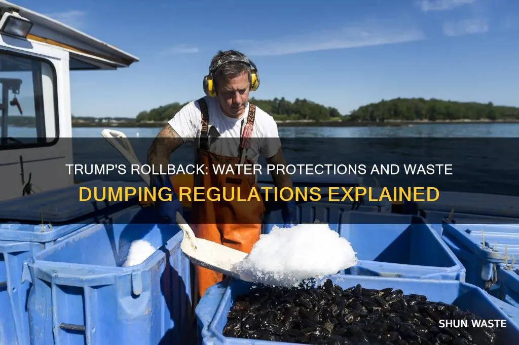 Trump's Rollback: Water Protections And Waste Dumping Regulations ...