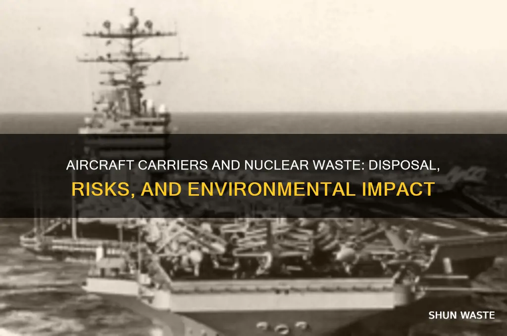 Aircraft Carriers And Nuclear Waste: Disposal, Risks, And Environmental ...