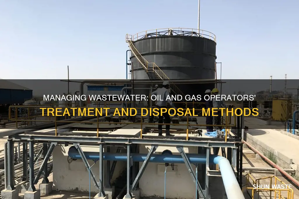 Managing Wastewater: Oil And Gas Operators' Treatment And Disposal ...