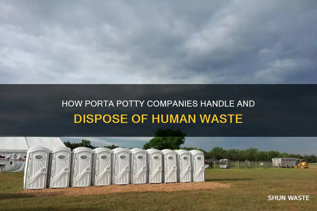 How Porta Potty Companies Handle And Dispose Of Human Waste | ShunWaste