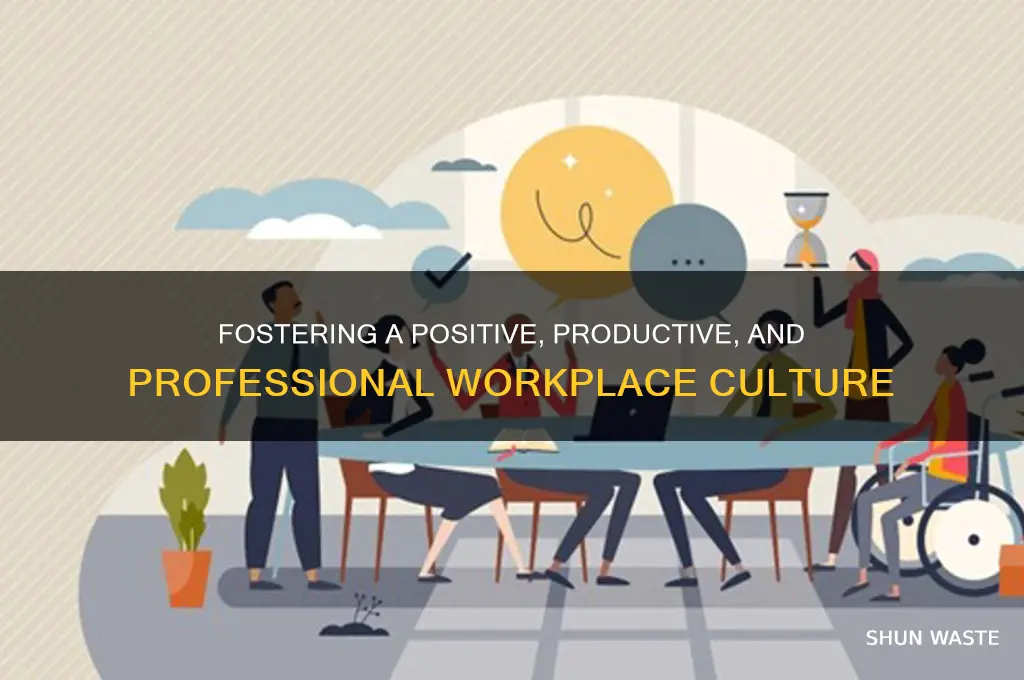 Fostering A Positive, Productive, And Professional Workplace Culture ...