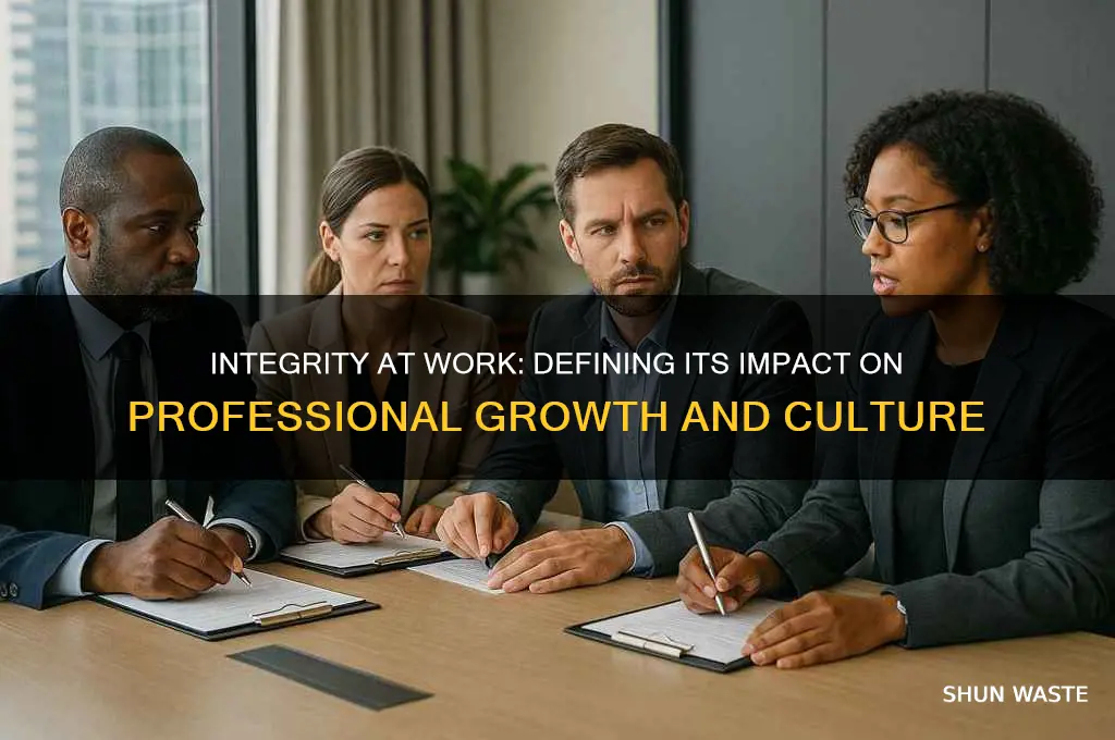 Integrity At Work: Defining Its Impact On Professional Growth And ...