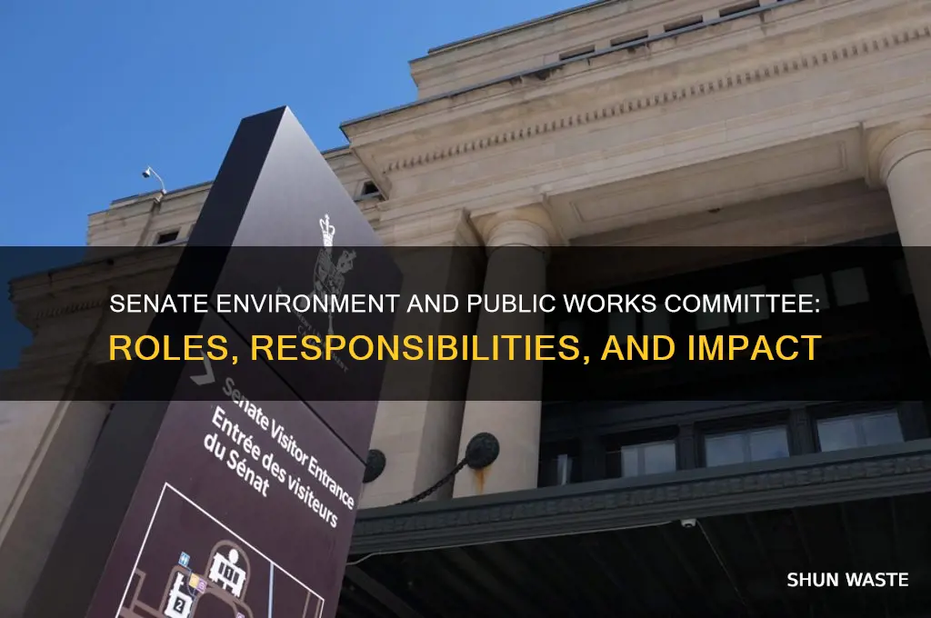 Senate Environment And Public Works Committee: Roles, Responsibilities ...
