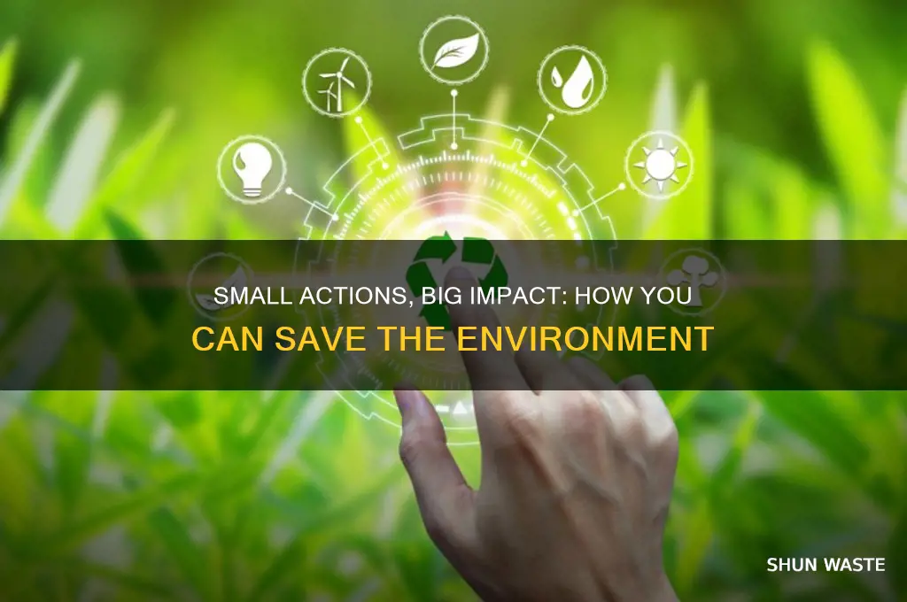 Small Actions, Big Impact: How You Can Save The Environment | ShunWaste