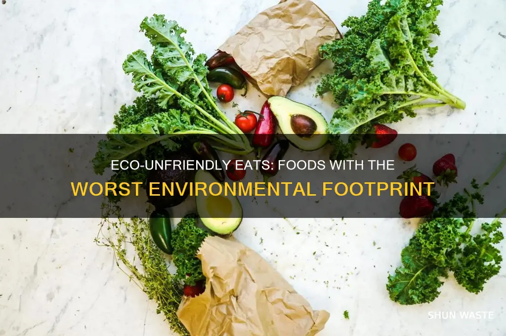 Eco-Unfriendly Eats: Foods With The Worst Environmental Footprint ...