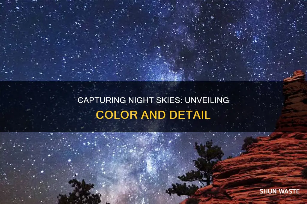 Capturing Night Skies: Unveiling Color And Detail | ShunWaste