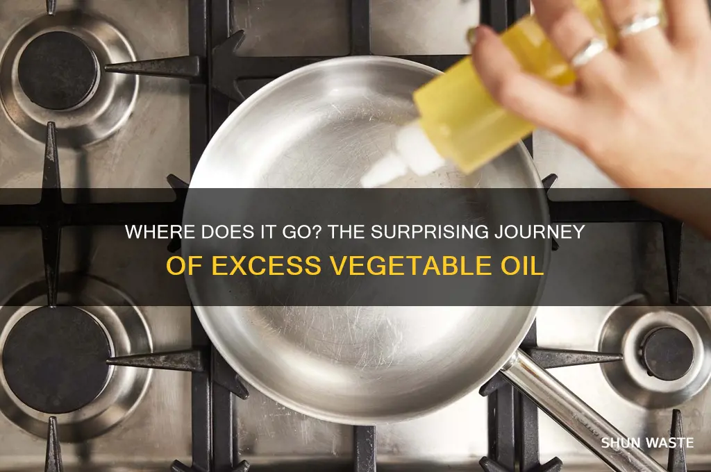 Where Does It Go? The Surprising Journey Of Excess Vegetable Oil ...