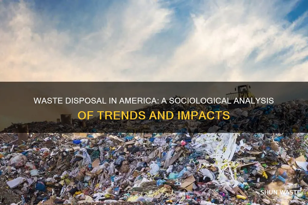 Waste Disposal In America: A Sociological Analysis Of Trends And ...