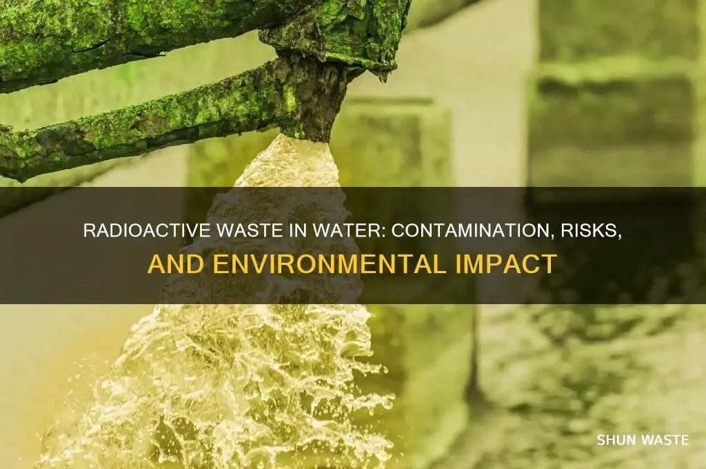 Radioactive Waste In Water: Contamination, Risks, And Environmental ...